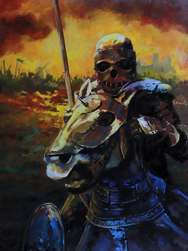 Conqueror – Cliff Cramp Illustration